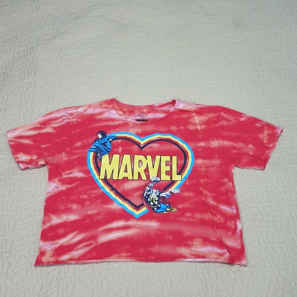 Marvel | Tops | Custom Marvel Crop Top Size Xs | Poshmark